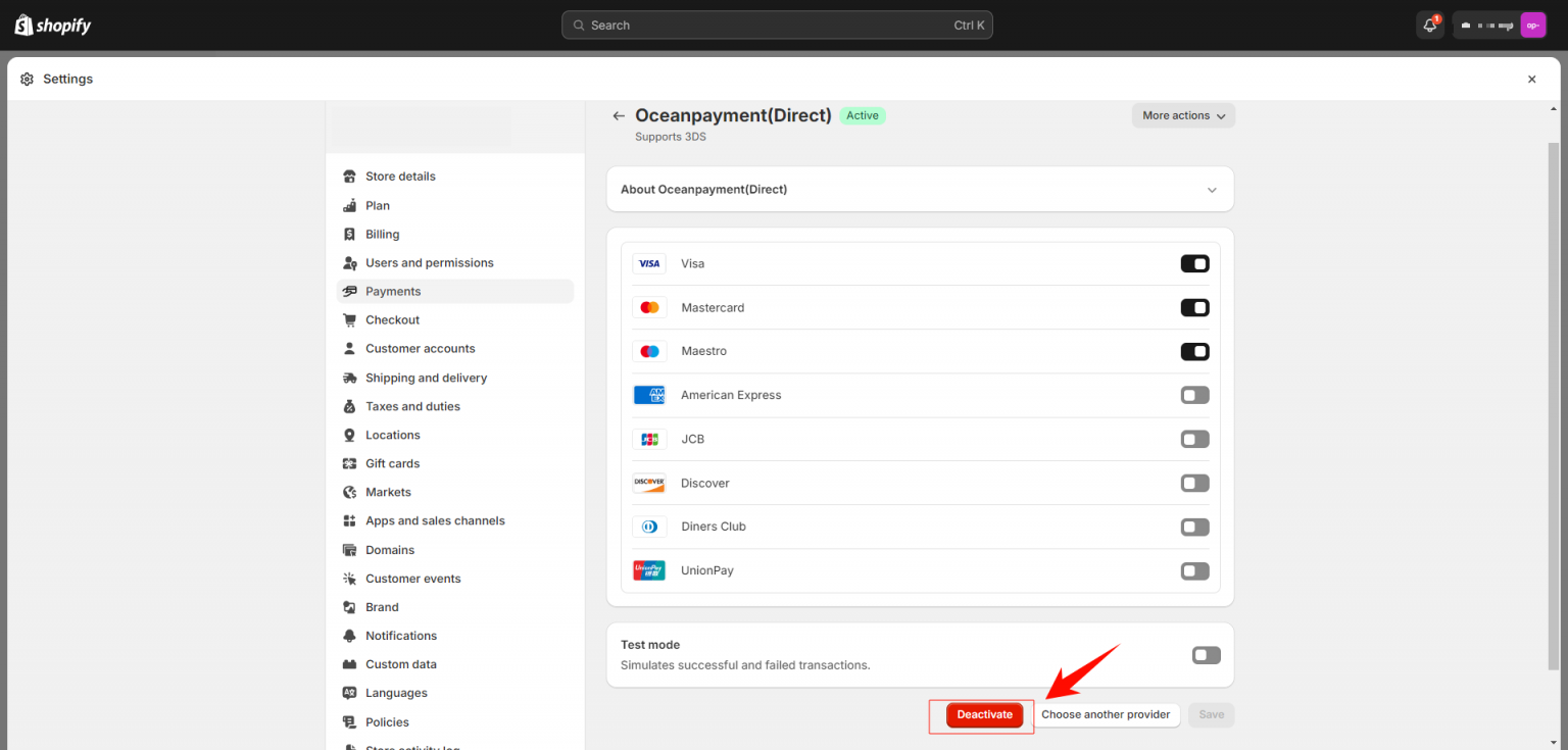 Shopify-Direct – 操作手册